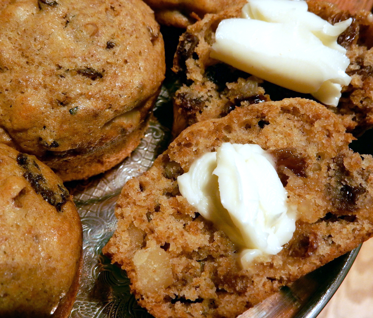 Raisin Nut Bran Muffins